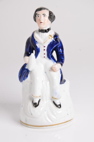 Queen Victoria & Prince Albert Seated - Staffordshire Figures